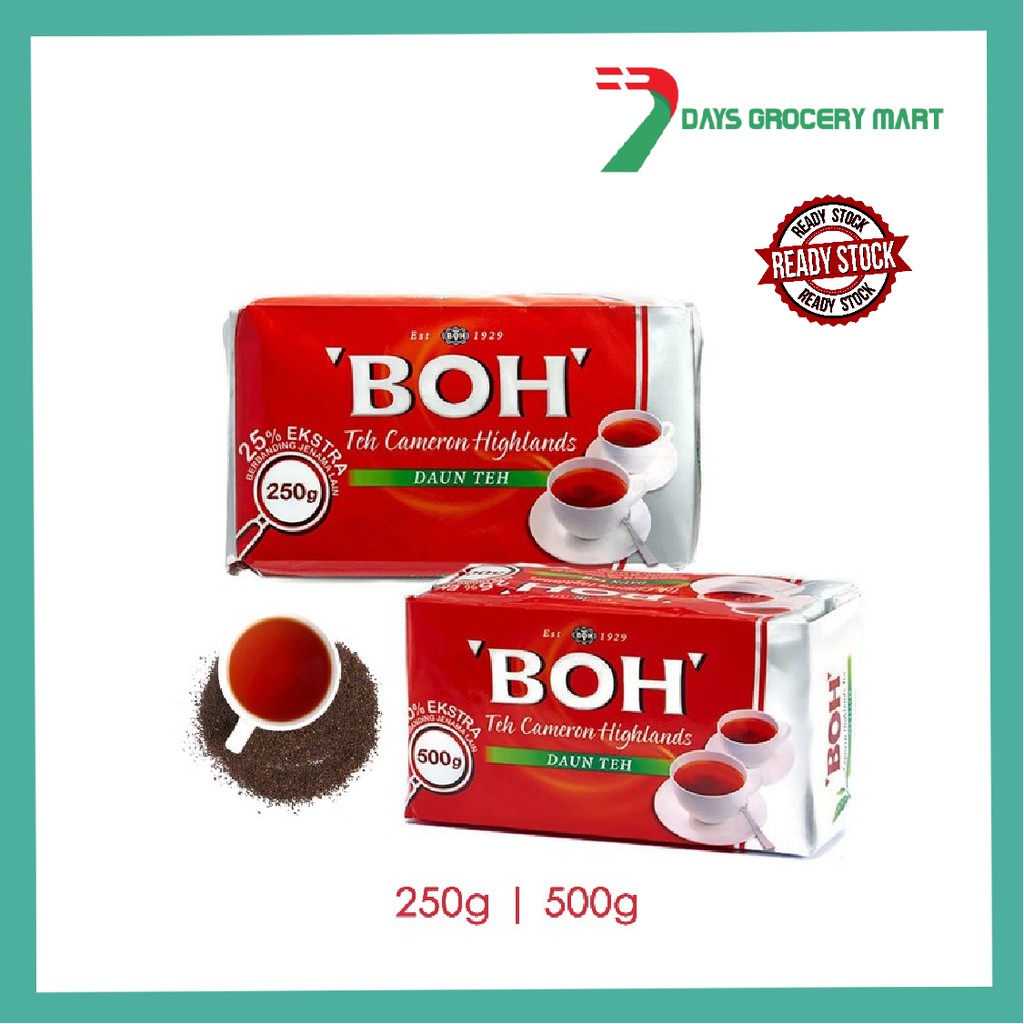 BOH Tea Leaves -Daun Teh - 250g / 500g | Shopee Malaysia