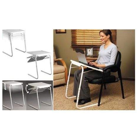 Foldable & Adjustable Smart Table,Multi-Purpose Foldable & Adjustable ...