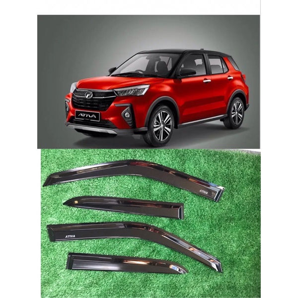 🔥READY STOCK🔥Perodua Ativa 2021- Present 4" INJECTION Door Visor With ...
