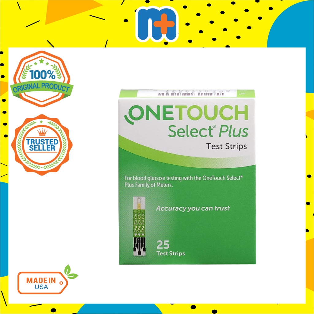 [MPLUS] ONE TOUCH Select Plus Strips 25S | Shopee Malaysia