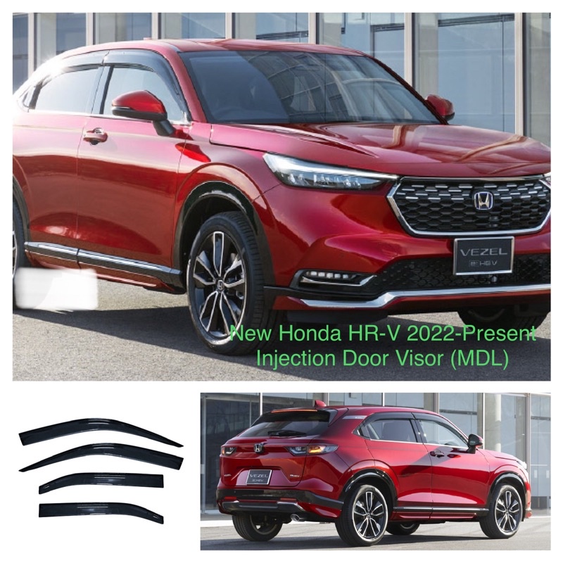 New Honda HRV (RV) 2022-Present Injection Door Visor (MDL) | Shopee ...