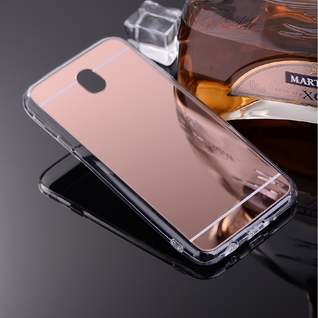 For Samsung Galaxy J5 J7 J3 Pro 2017 J3 A3 2016 Case Luxury Mirror Soft ...