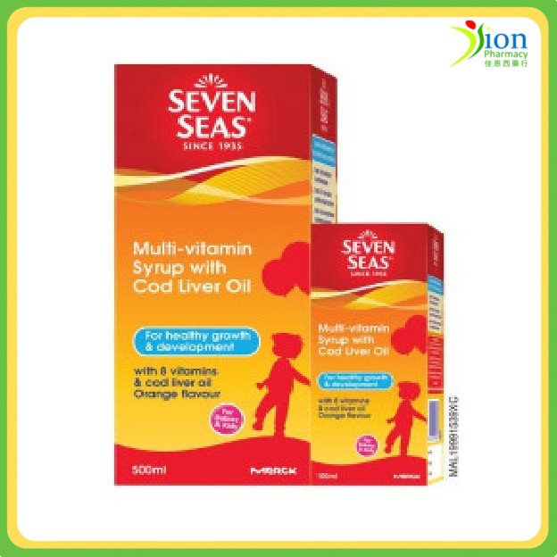 SEVEN SEAS MULTI-VITAMIN SYRUP WITH COD LIVER OIL | Shopee Malaysia