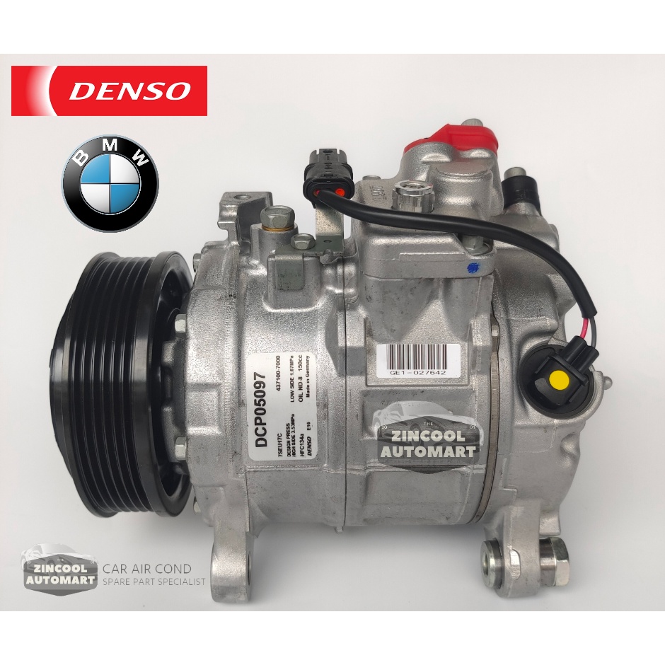 BMW F30 ( 3 Series ) / X3 F25 AirCond Compressor W/O Magnet ( 2 Pin ...