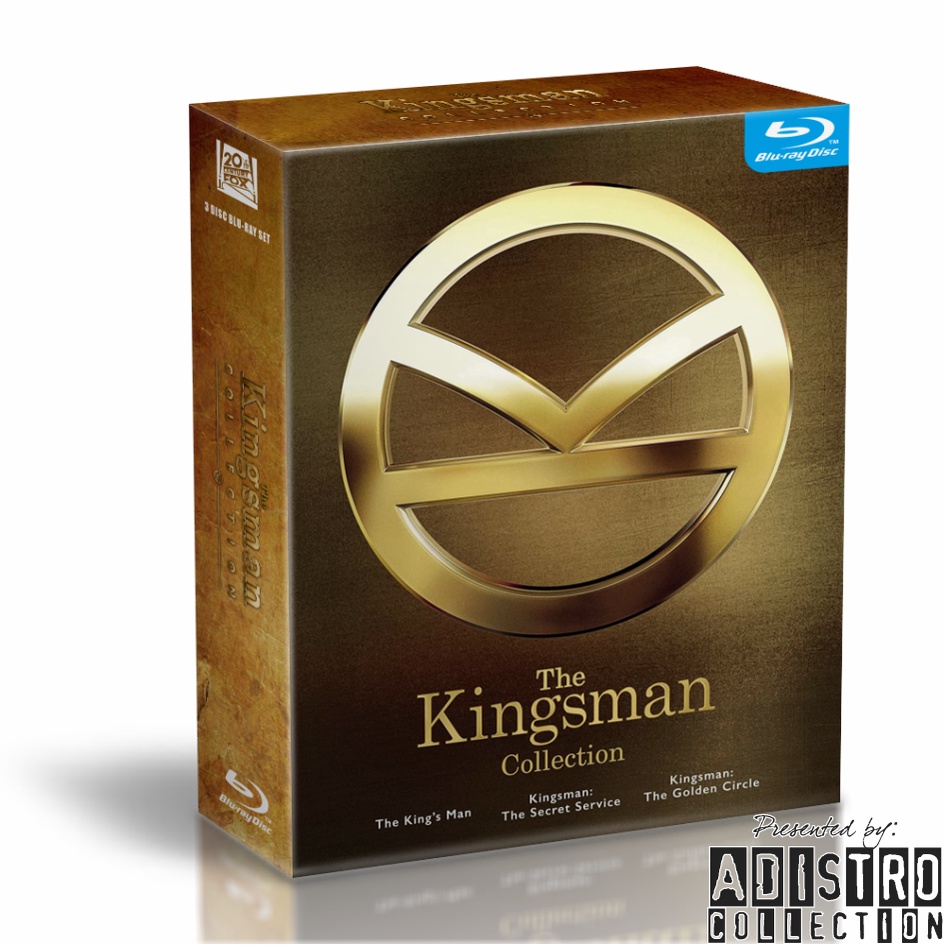 Kingsman Blu-Ray Film BOX SET COMPLETE Edition | Shopee Malaysia