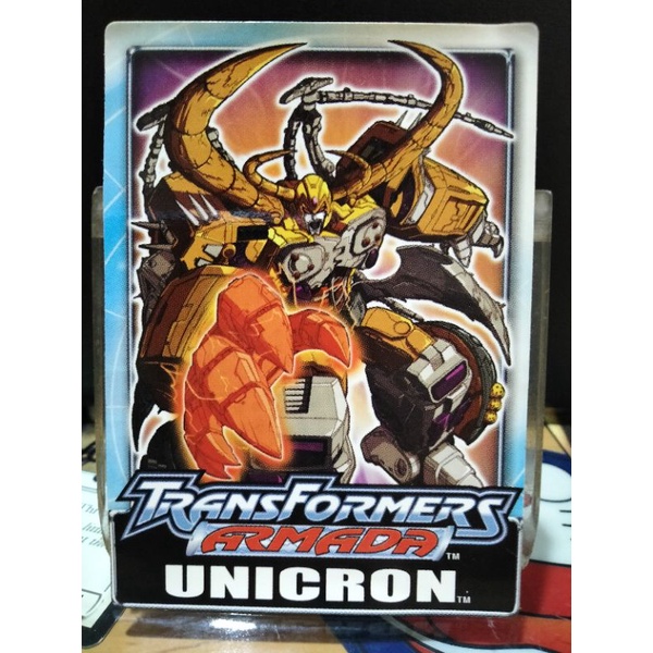 Transformers Armada Unicron Figure Sticker By Hasbro 2002 | Shopee Malaysia
