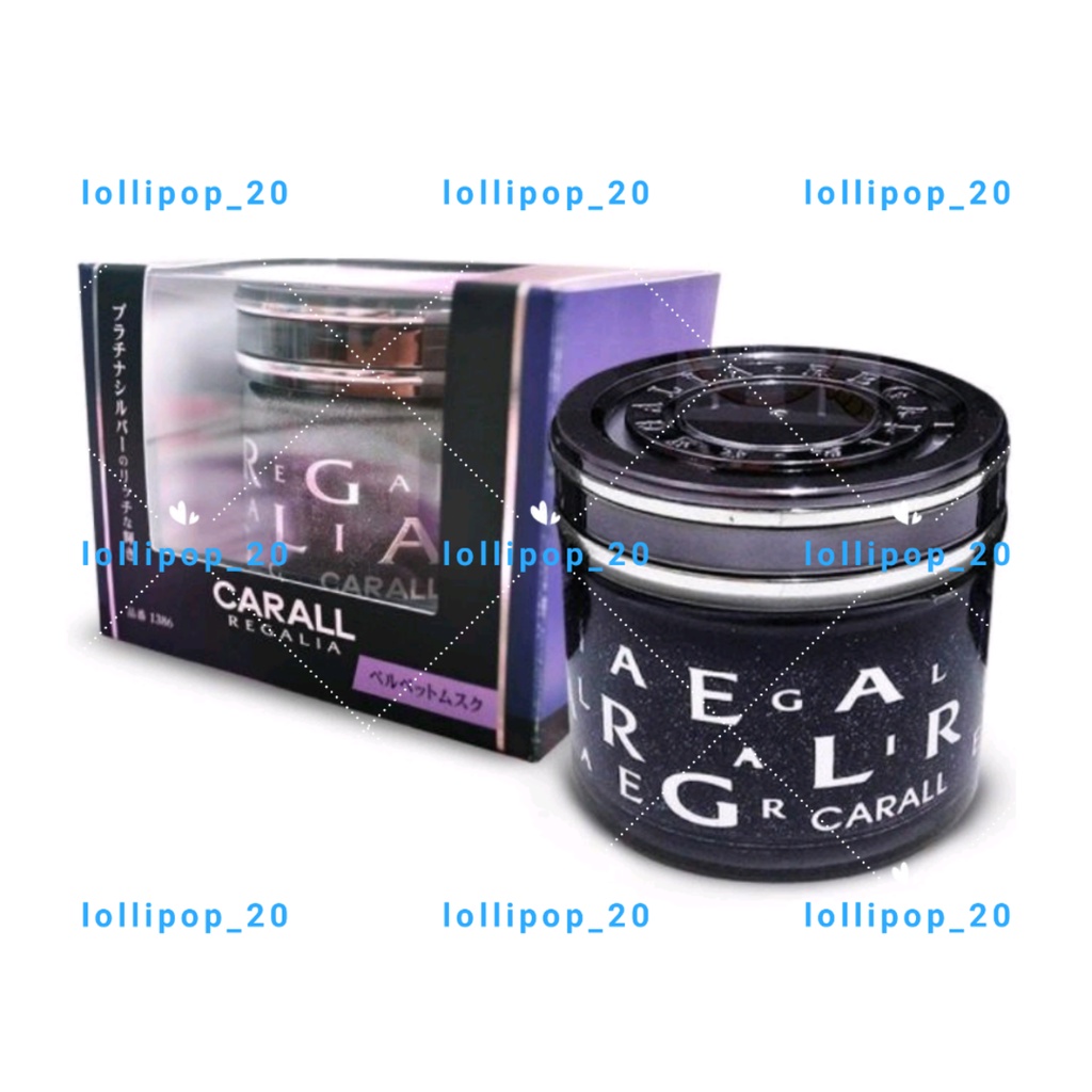 ORIGINAL JAPAN Carall Regalia Enrich 1386 SILVER Car Air Freshener Perfume Purple Velvet Musk MADE IN JAPAN Shopee Malaysia