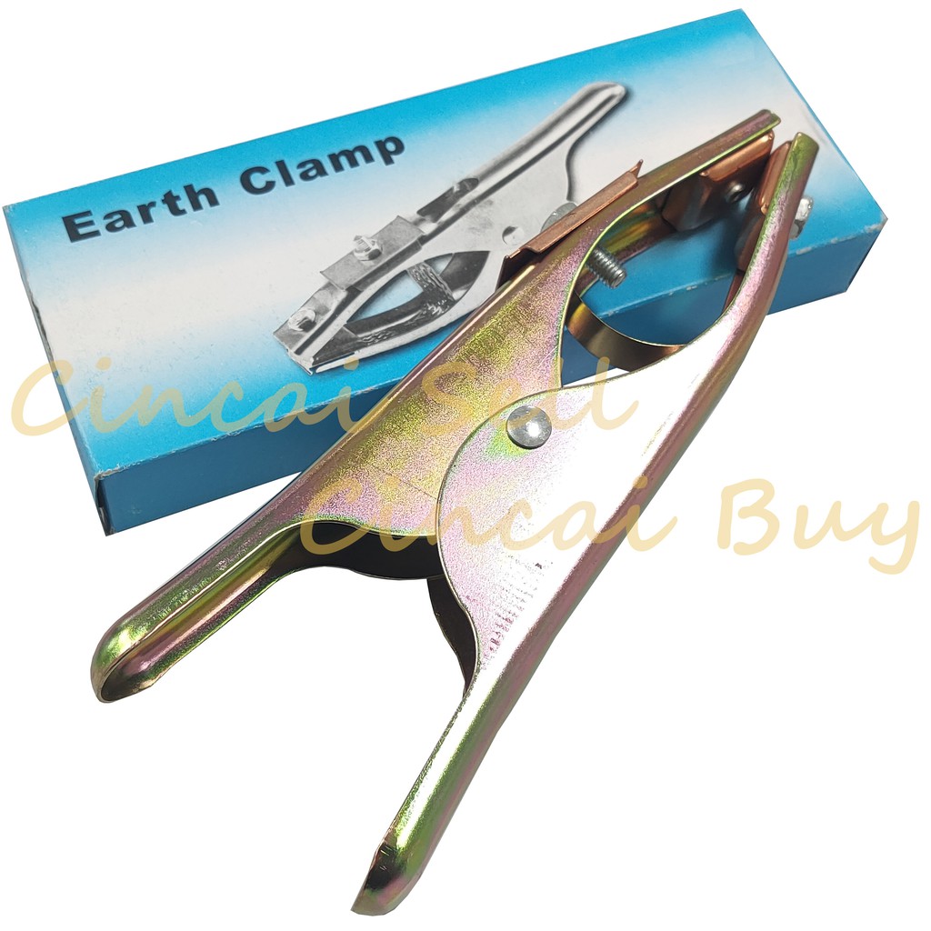 300AMP EARTH GROUND CABLE CLIP CLAMP WELDING MANUAL WELDER EARTH CLAMP ...
