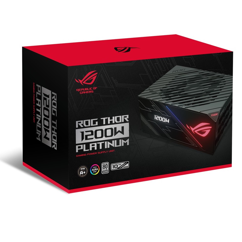 ASUS ROG Thor 1200W Platinum Power Supply Unit Stands Out with Aura ...