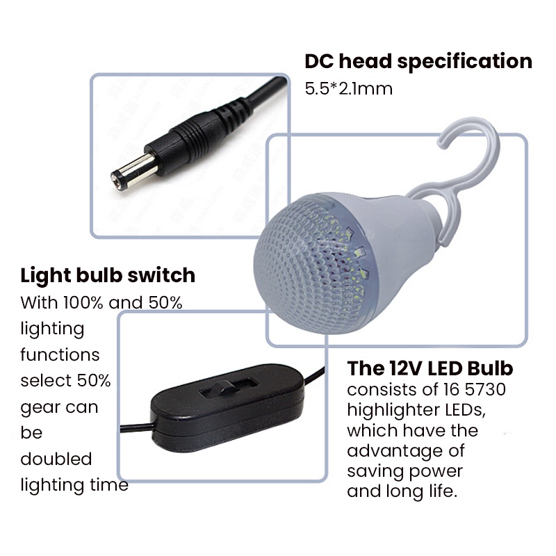 JDEX Yobolife Solar lighting system Portable Panels Charging Generator ...