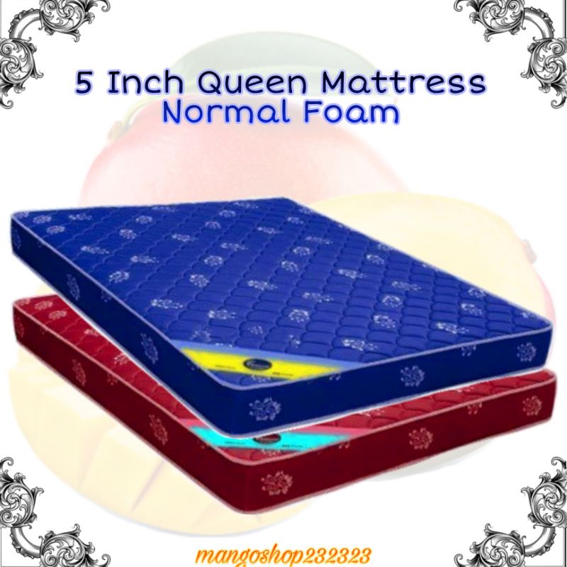 Queen Mattress Foam 5 Inches / Tilam Kelamin Foam Biasa 5 Inci / Tilam ...