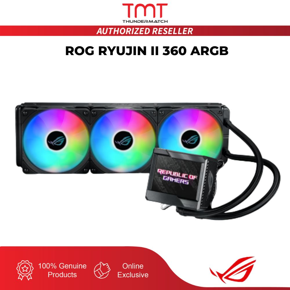 TMT Asus ROG STRIX RYUJIN 360-II ARGB OLED AIO Liquid Cooling | Shopee ...