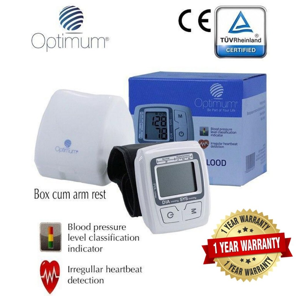 🔥 Ready Stock🔥 Wrist Automated Blood Pressure Monitor-HIGH BLOOD -QUICK ...