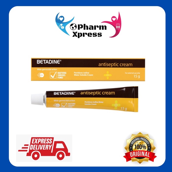 Betadine antiseptic cream 15g x 2 | Shopee Malaysia