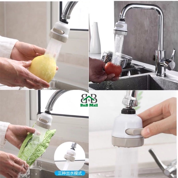 Water Save Anti Splash Rotatable Faucet Shower Water pressure Splash ...