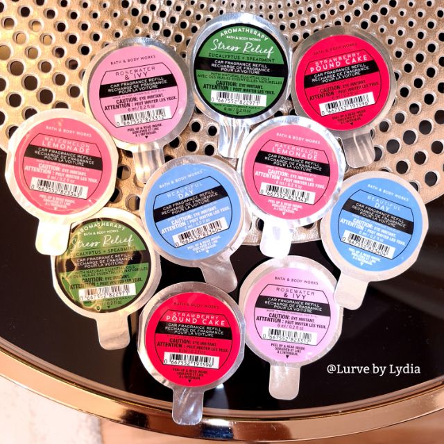 Bath and body works car fragrance refill