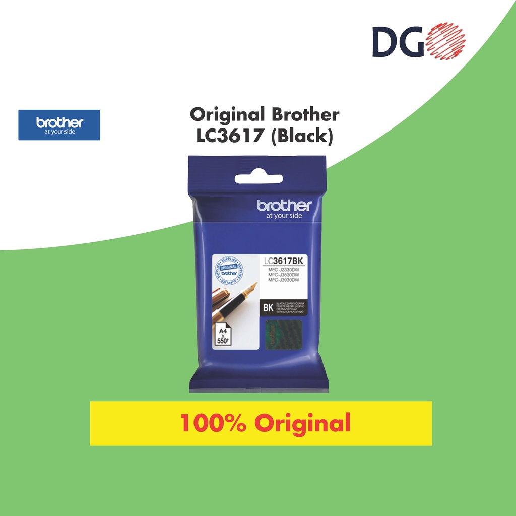 Original Brother LC3617 (Black) | Shopee Malaysia