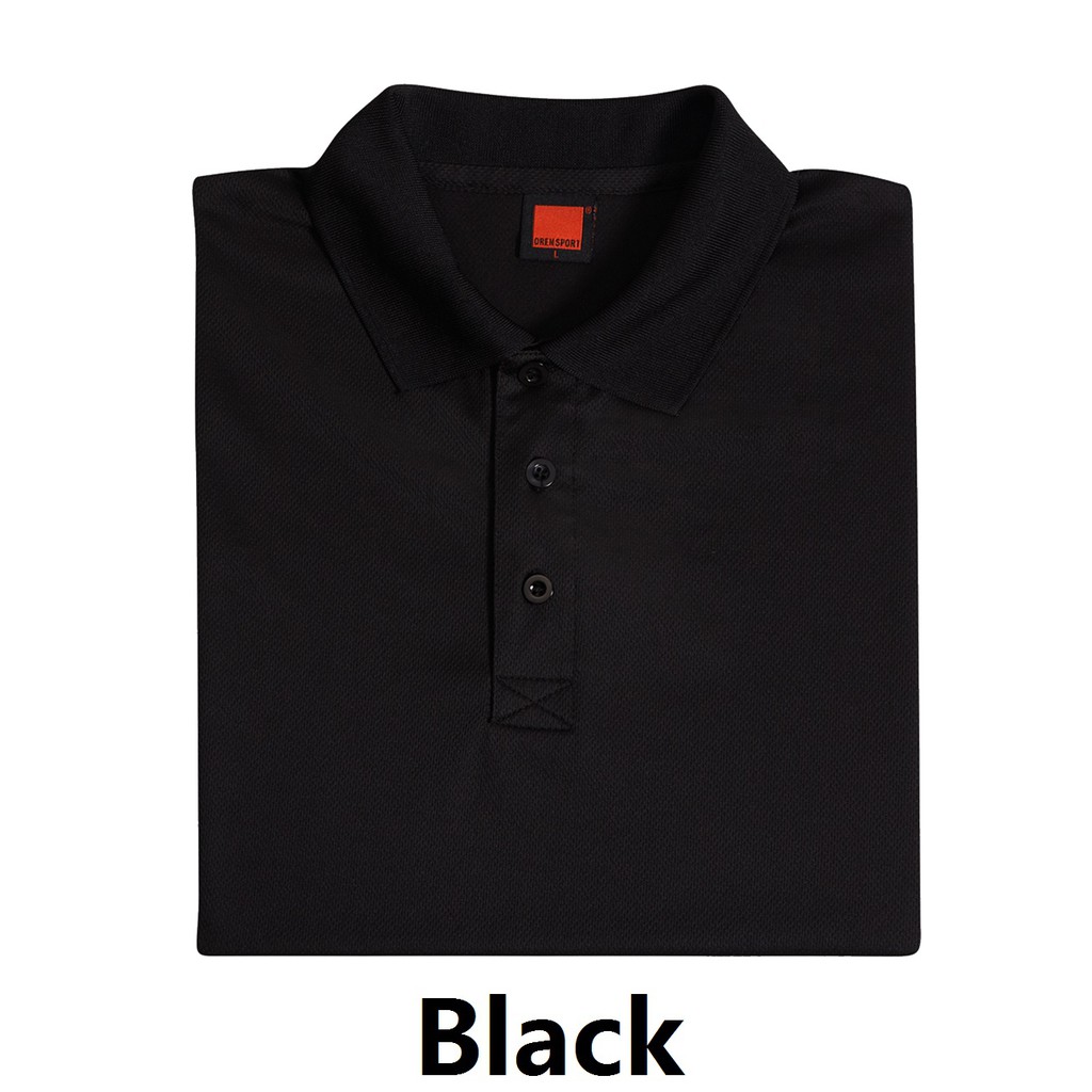 【Premium】Microfiber Plain Polo Shirt Collar QD0601/BLACK QD0602/QD0615 ...