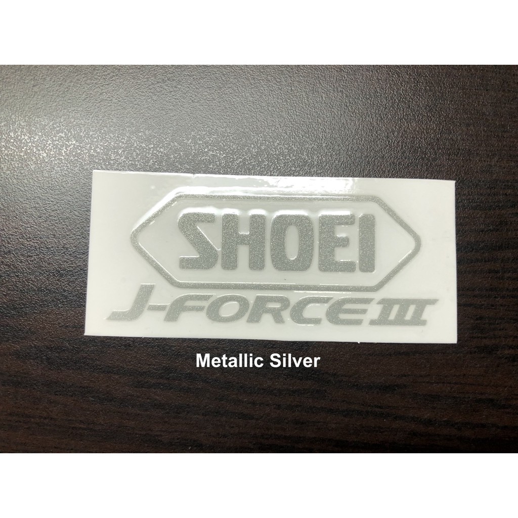 SHOEI J-FORCE 3 HELMET STICKER DECAL | Shopee Malaysia