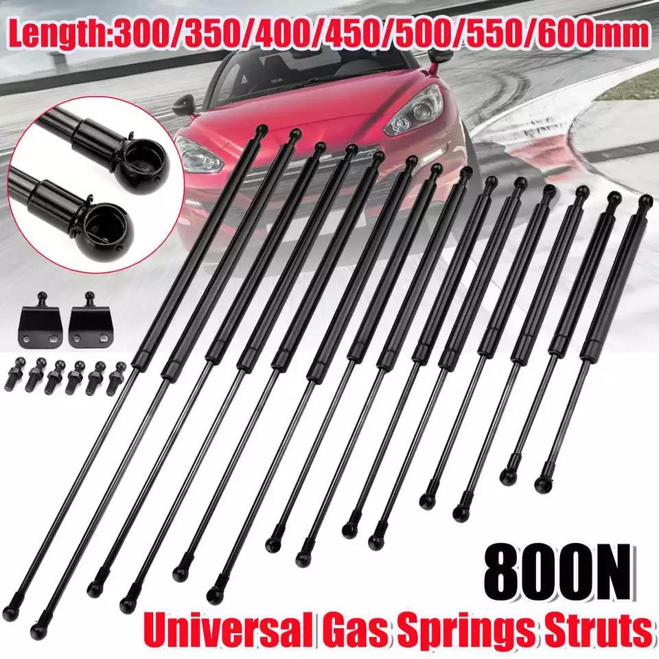 2pcs 800N 300-600mm Gas Strut Bars Gas Spring Support Boot Bonnet Car ...