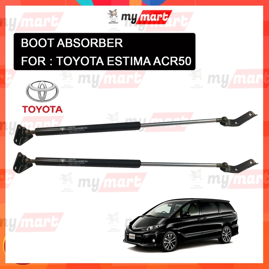 Toyota Estima ACR50 Rear Bonnet Absorber Damper Boot Absorber Gas ...