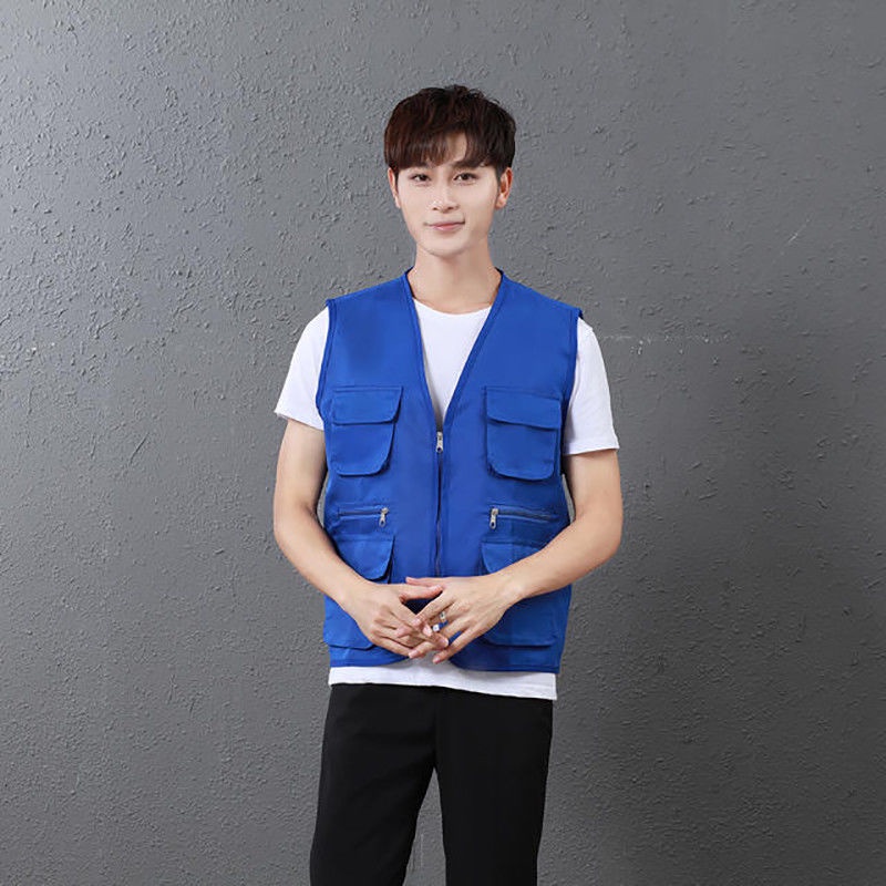 [Oren Sport]-Vt03 / Recreational Fishing Vest / Rompi Pancing-Orange ...