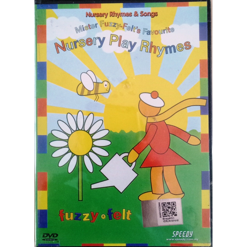 Mister Fuzzy-Felts Favourite Nursery Play Rhymes DVD | Shopee Malaysia