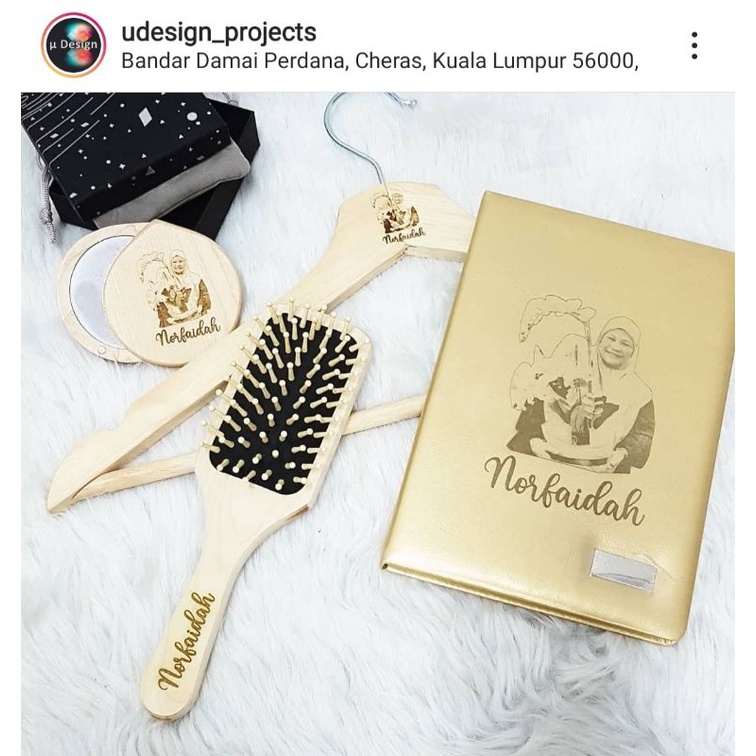 Notebook Personalized Engraved Gift set with Pen | Shopee Malaysia