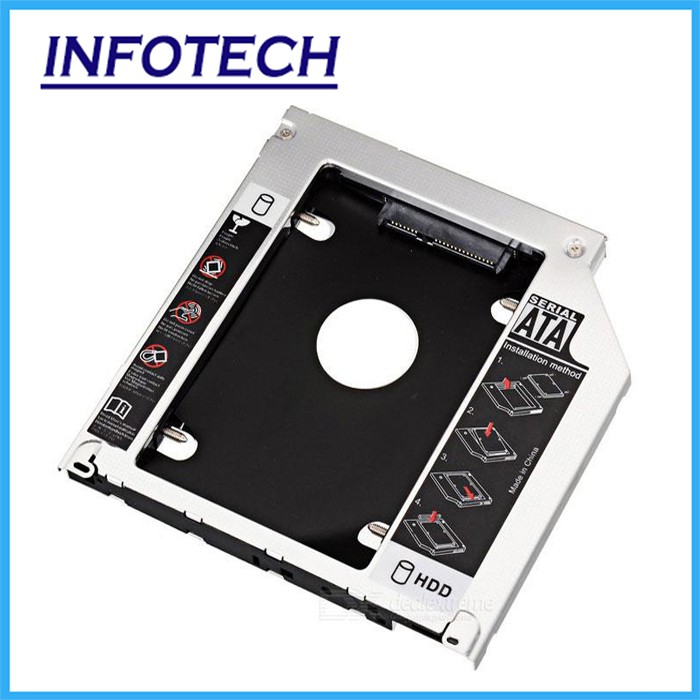 9.0mm 9.5mm 12.7mm Second SSD HDD Caddy Frame DVD ROM Hard Disk FOR ...
