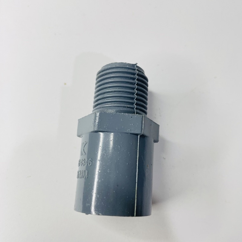 1/2" 15MM PVC Pipe Fitting Connector Sambungan Paip Air ELBOW 45 DEGREE END CAP SOCKET TEE TANK ...