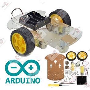 WSS 2 Wheels drive car chasis kit 2 Wheel Drives (2WD) Arduino Smart ...