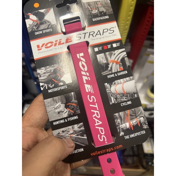 VOILE STRAPS STANDARD SERIES 15" 20" 25" ALUMINIUM BUCKLE ONE STRAPS A ...