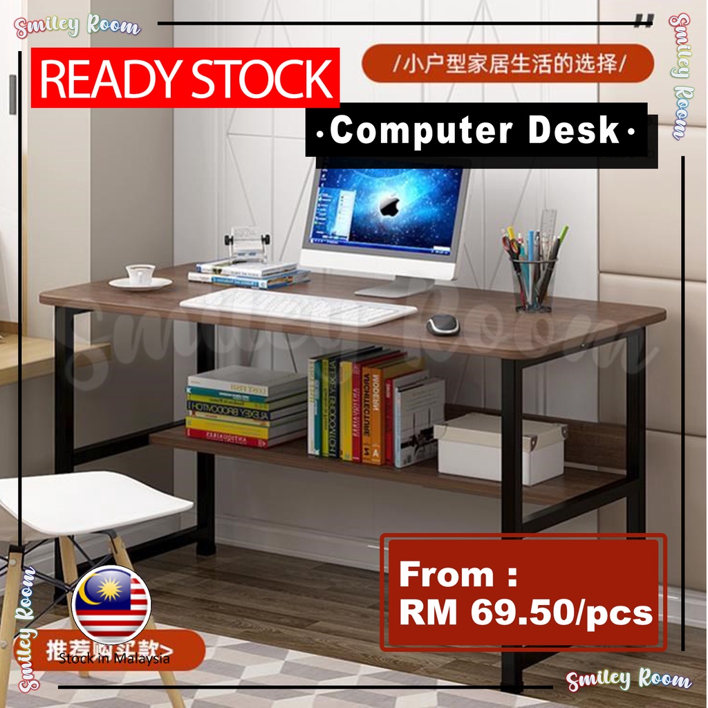 [Ready Stock] Student Study Desk / Office Table / Computer Table 书架办公桌 ...