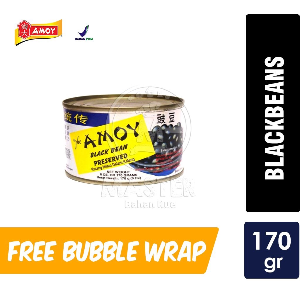 Amoy Tausi / Blackbeans / Black Beans [Can 170 gr] | Shopee Malaysia