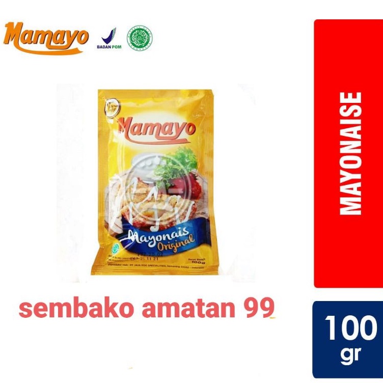 Mamayo MAYONAISE ORIGINAL 100 GR | Shopee Malaysia
