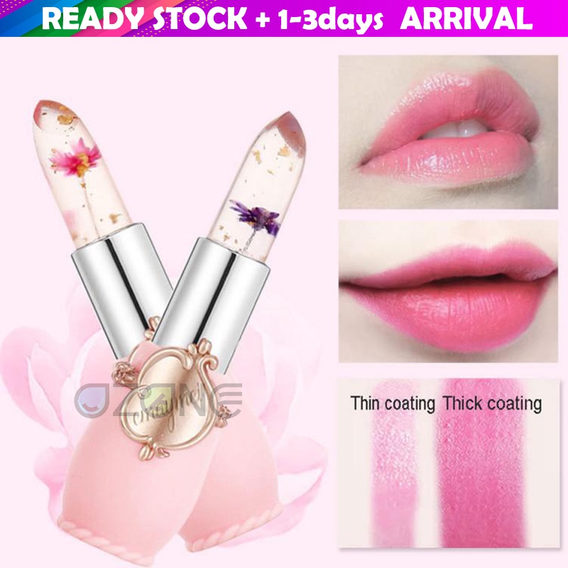 Flower Lip Balm Long Lasting Moisturizing Crystal Lipsticks Natural ...