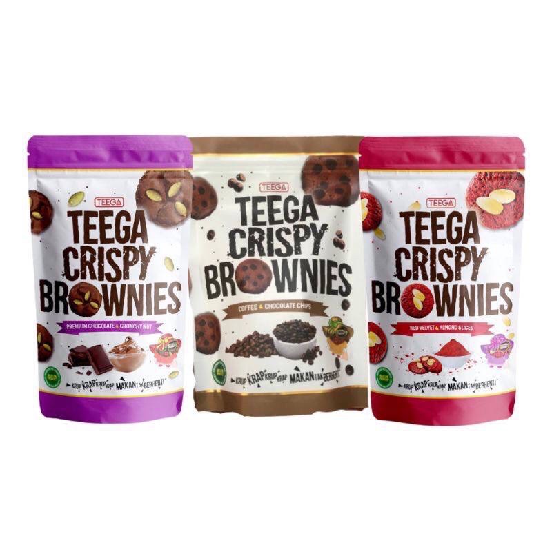 🔥READY STOCK 🔥🔥TEEGA CRISPY BROWNIES🔥 | Shopee Malaysia