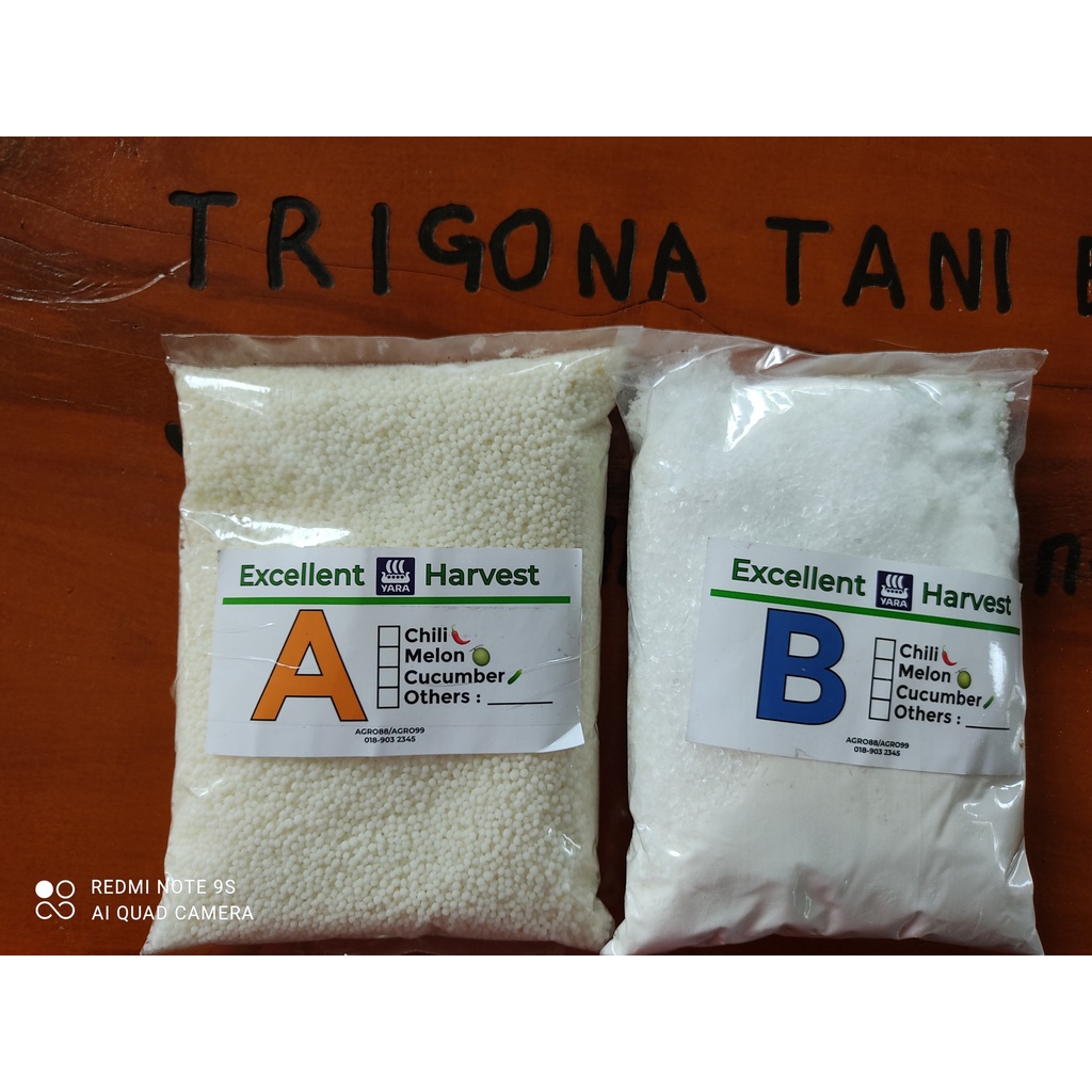 Pati Baja AB 4kg / Serbuk / Larut Air / Hidroponik / Fertigasi | Shopee ...