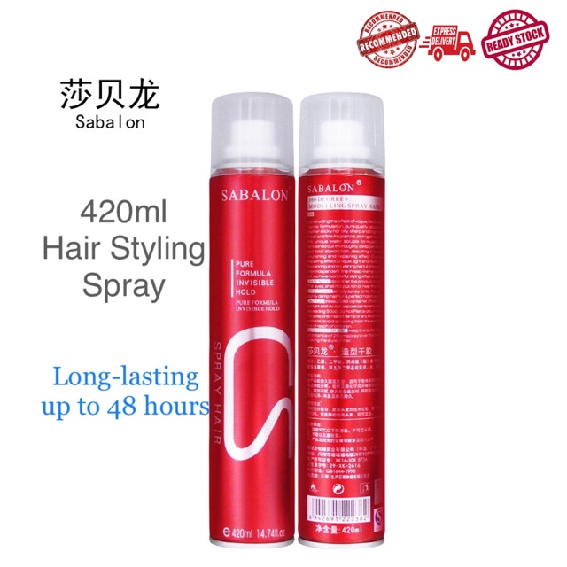 🔥【Ready Stock】🔥420ml Hair Styling Hair Building Spray Long-lasting ...