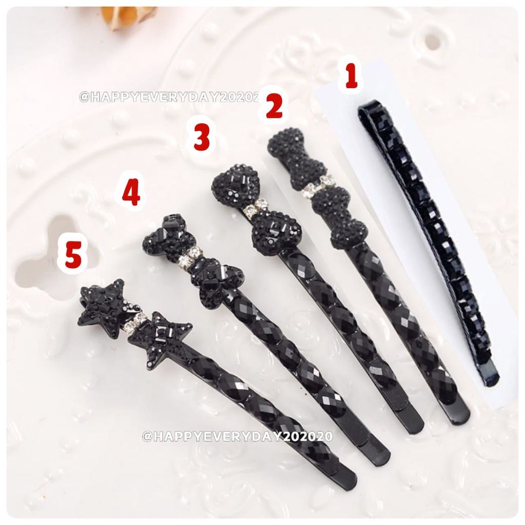 🔥Ready Stock🔥Korea/Japan Style Pin rambut hitam /hair pin 1pcs | Shopee ...
