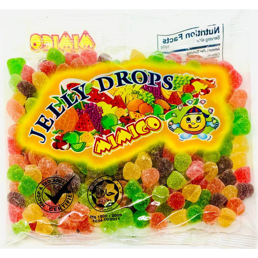MIMICO Jelly Drops Mix Fruits Flavor 400gm | Shopee Malaysia