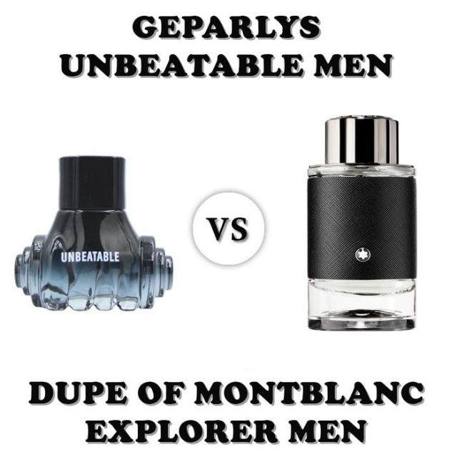 GEPARLYS UNBEATABLE PERFUME EDT FOR MEN 100ML - Dupe of Mont Blanc ...