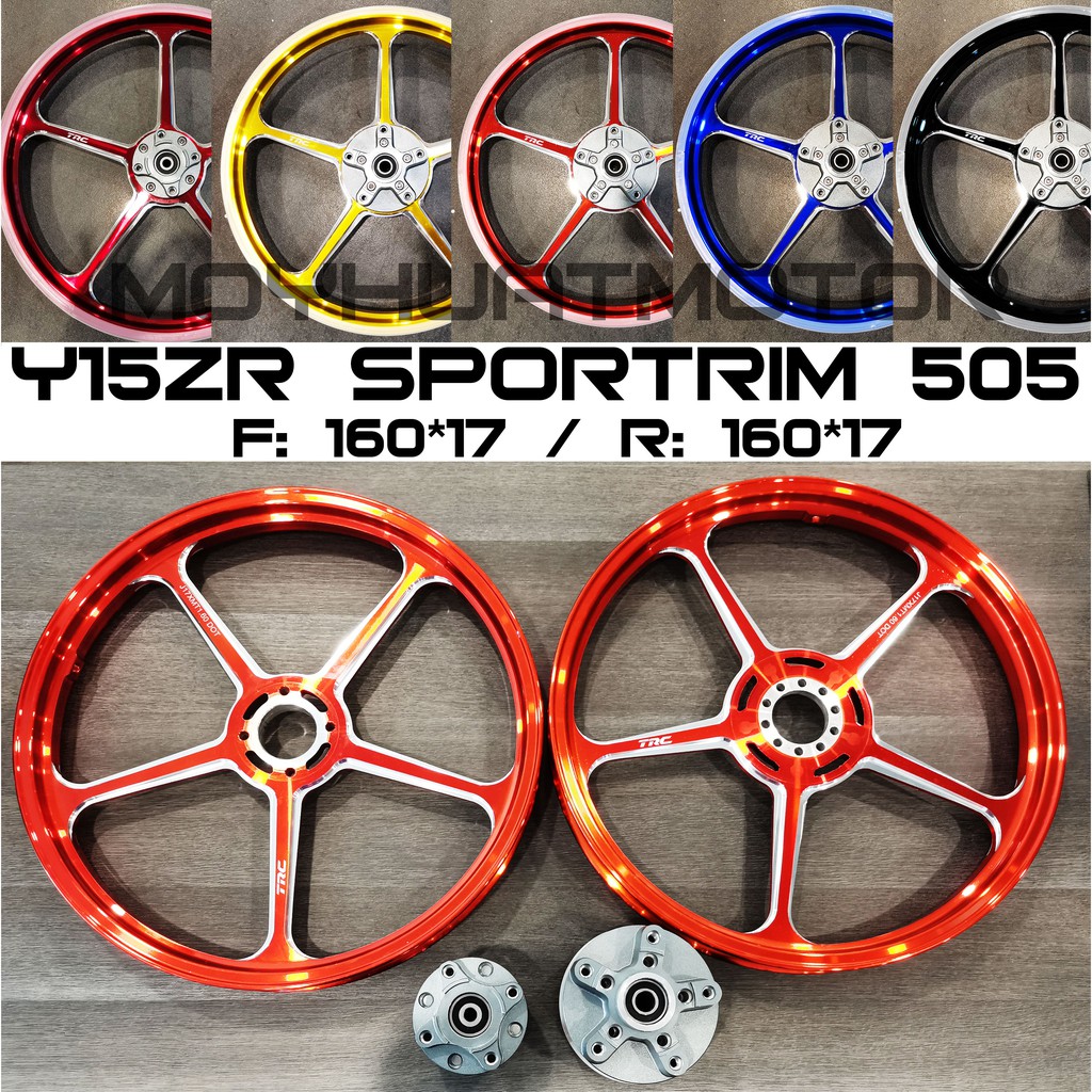ORIGINAL TRC RACING SPORT RIM / 1.6 160 FORGED FG505 CNC FORGING SPORT ...
