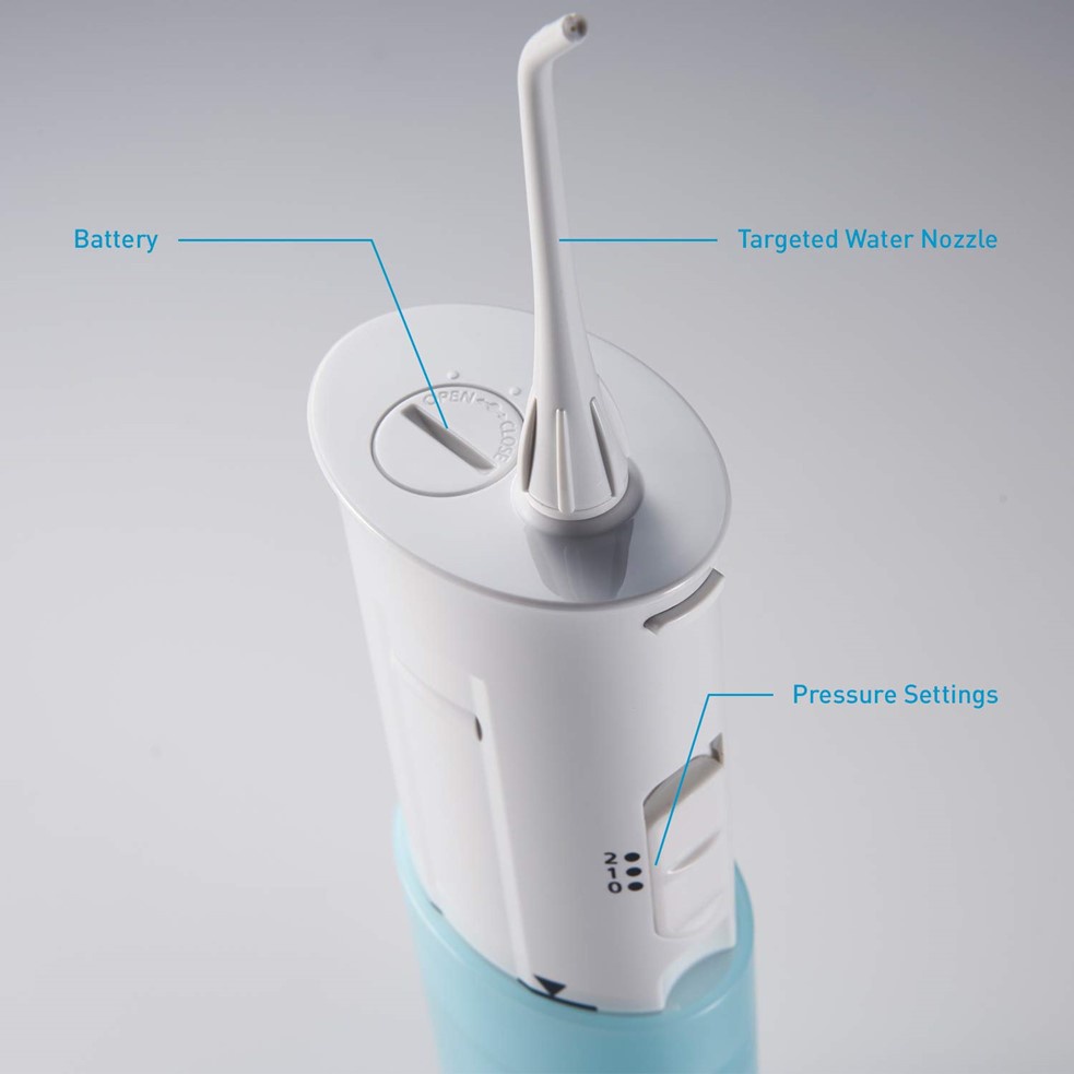 PANASONIC EW-DJ10 Oral Irrigator 2 Speed Jet EW-DJ10-A401 Washable Battery Operated Storable ...