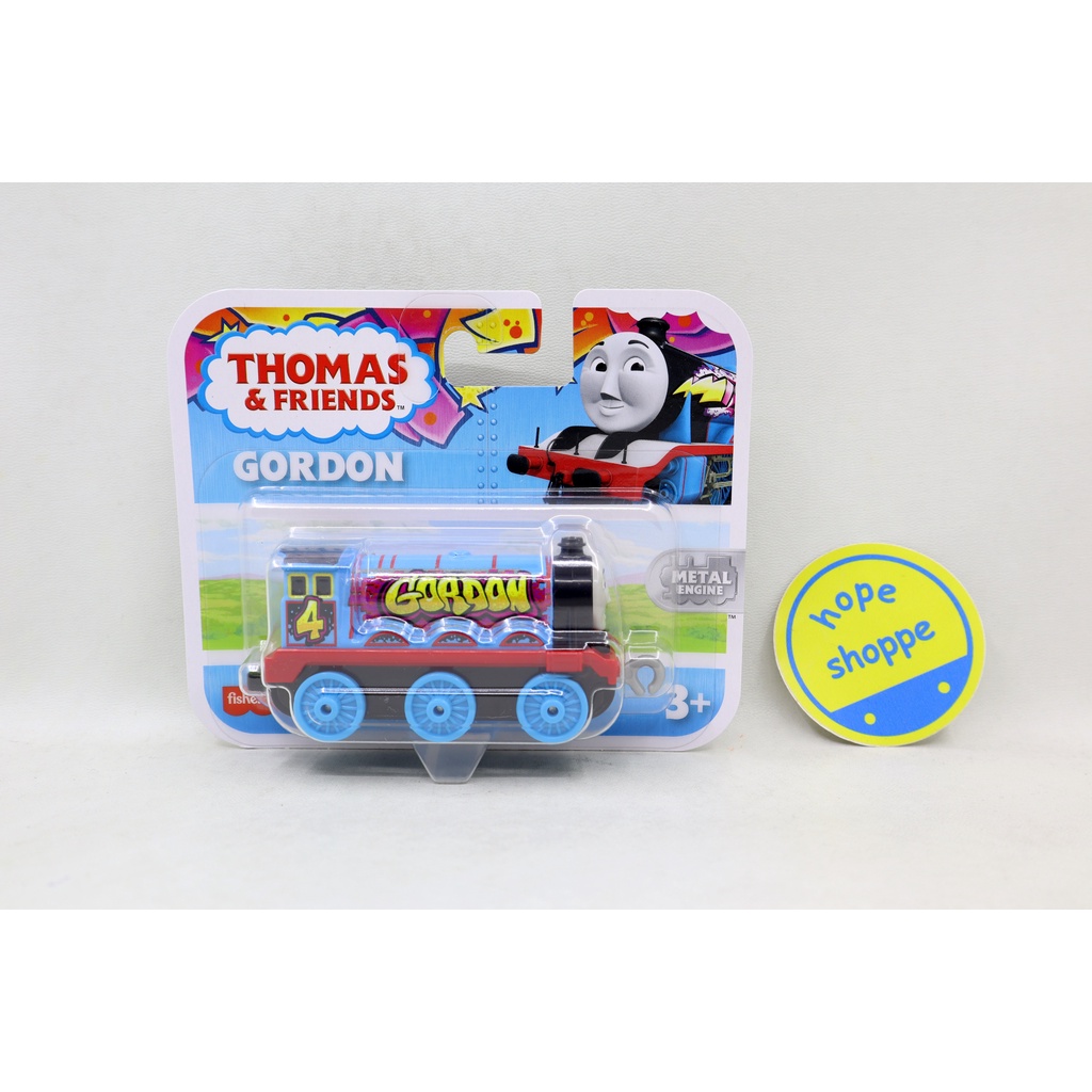 Thomas and Friends Push Along Graffiti Gordon Metal Engine Original ...