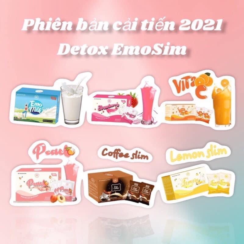 [New version] WEIGHT LOSS EMODETOX 7 FLAVORS FRUIT DRINK - concan slim ...