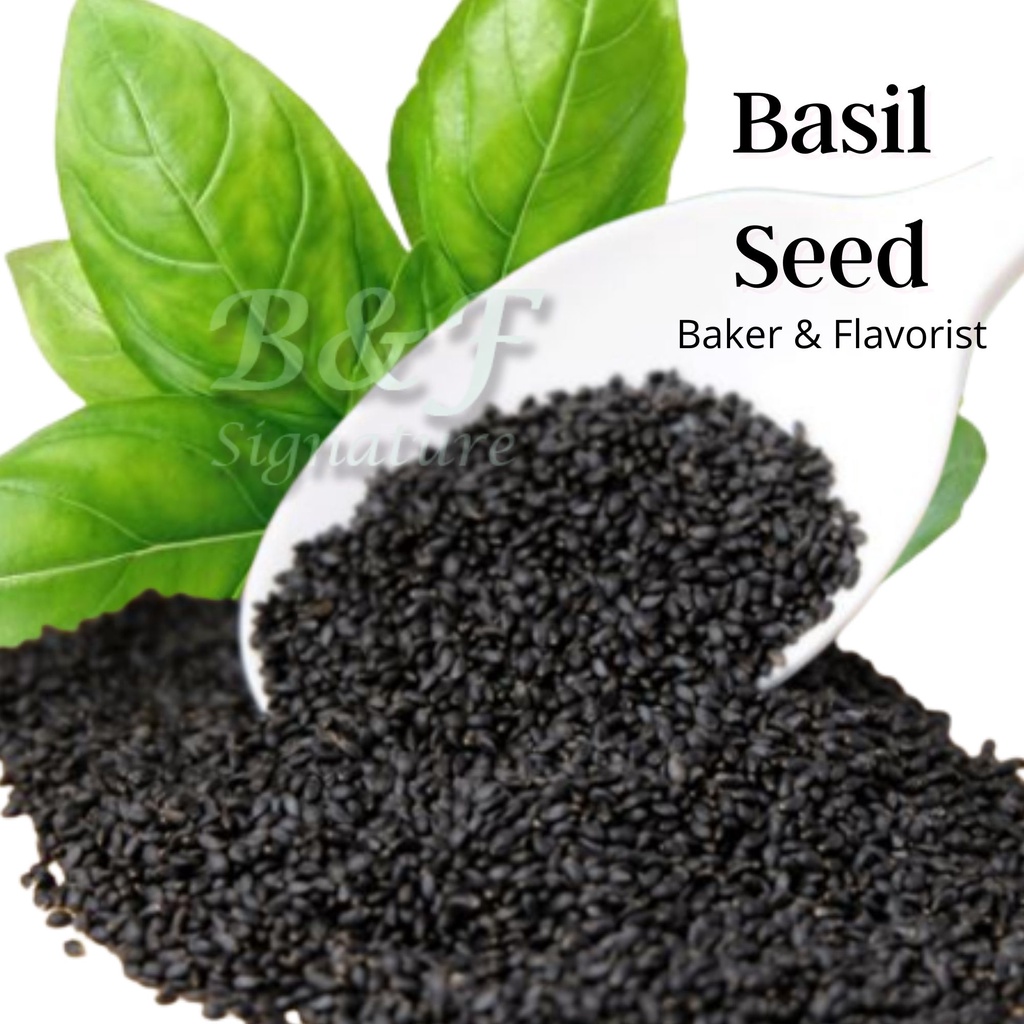 Basil Seed Organic Biji Selasih 250g Basil Seeds 罗勒籽 青蛙蛋 清凉饮 珍珠奇亚籽 ...