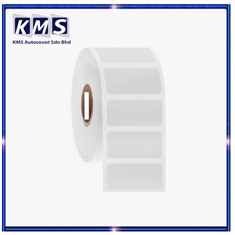 Blank barcode sticker 25mm x 15mm (2000 pcs) | Shopee Malaysia