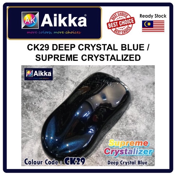 AIKKA Paints CK29 / Deep Crystal Blue / Supreme Crystalized / Touch Up ...