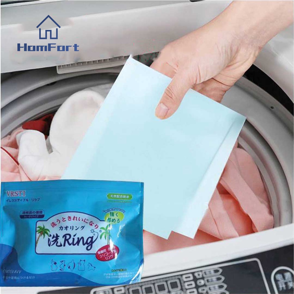 30 PCS/Bag Laundry Tablets Concentrated Washing Powder Underwear Detergent Sheet Laundry Bubble ...